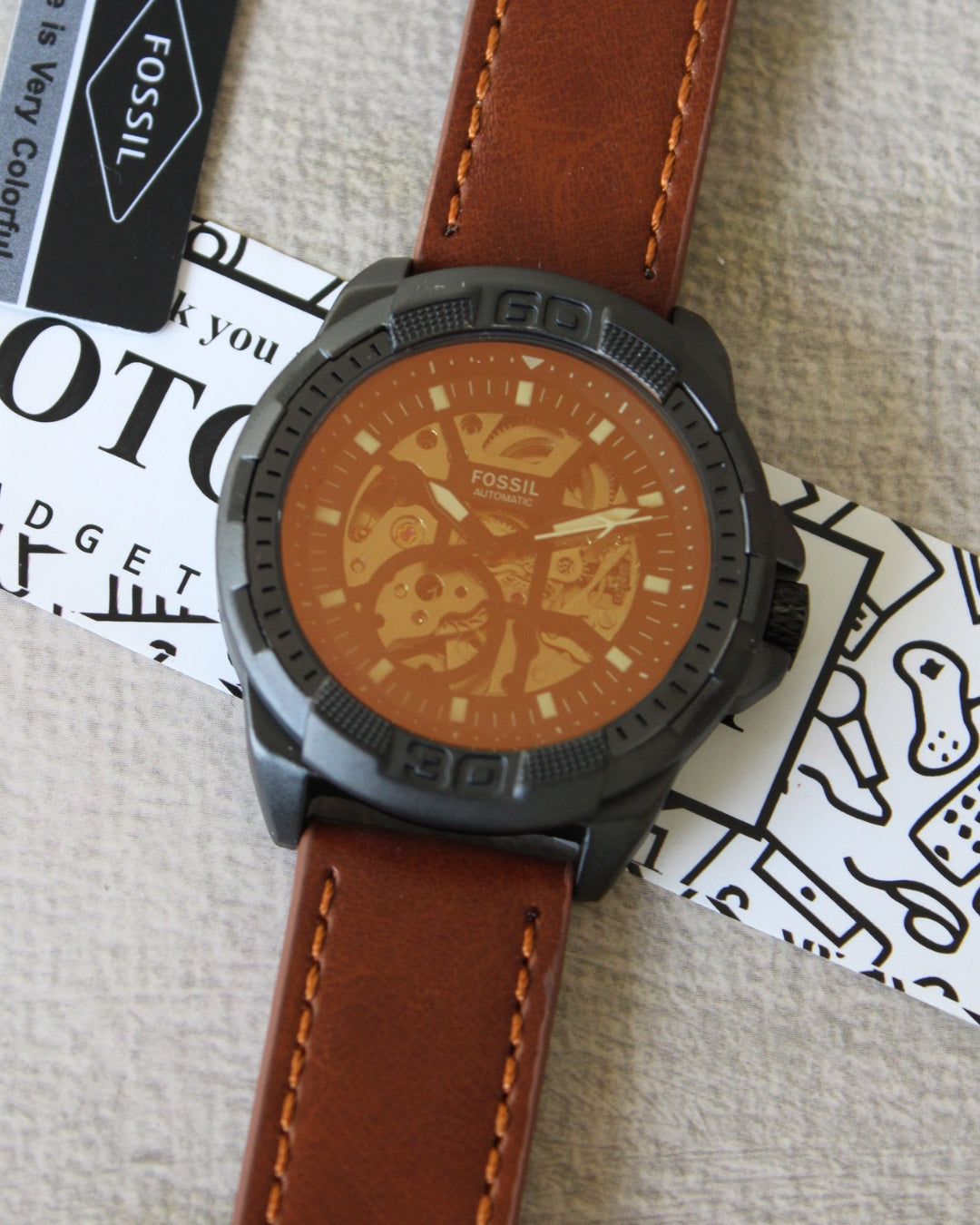 Fossil Automatic Watch - Bronson