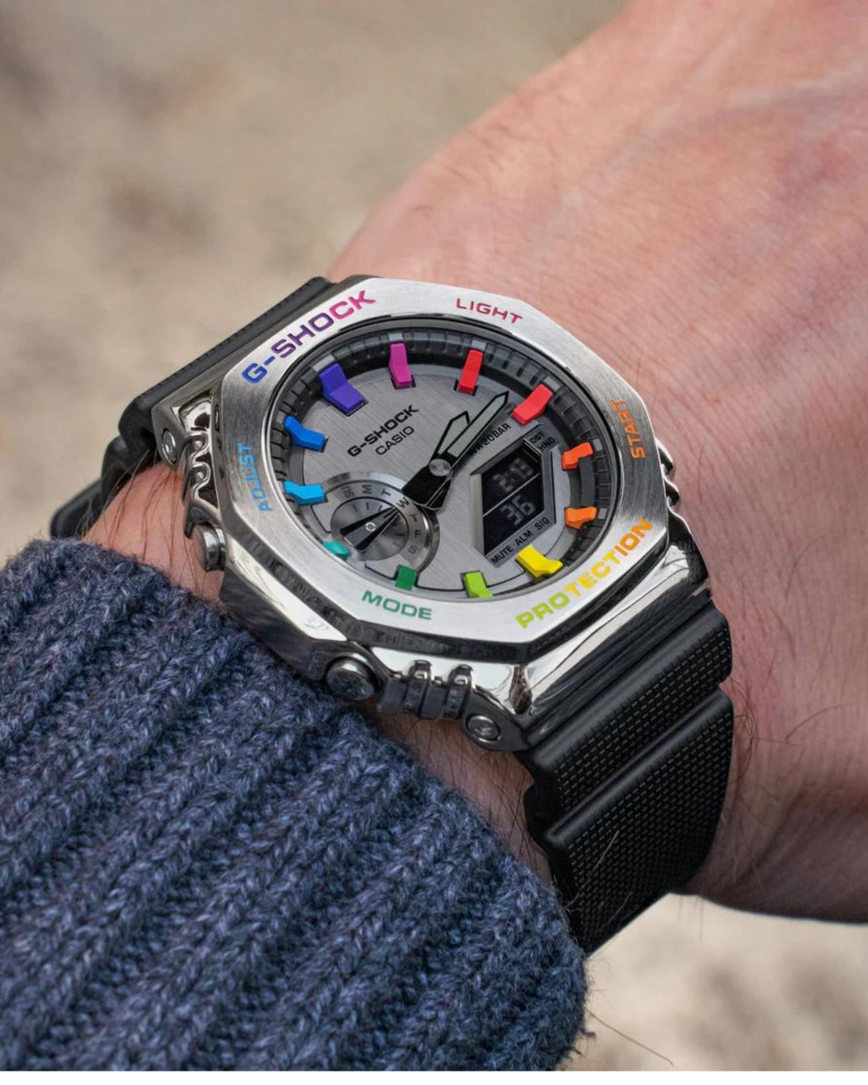 GShock GM-2100 (Analog Digital Watch)